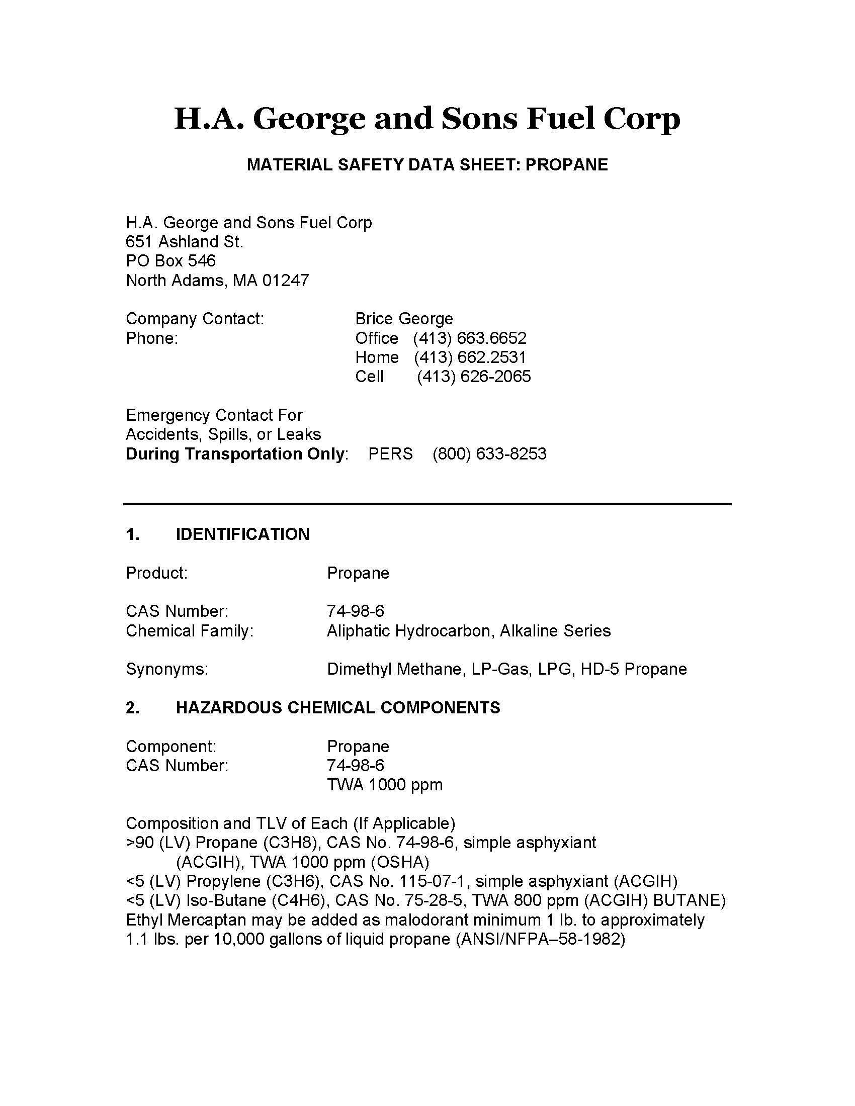 KIT SAFETY DATA SHEET Component B SDS